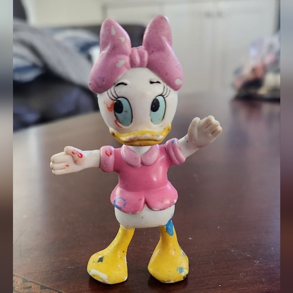 Disney | Toys | Vintage Daisy Duck Figure | Poshmark